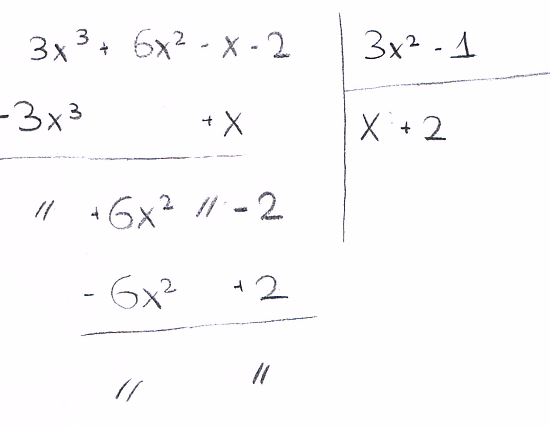  3x 3 6x 2 x 2 3x 2 1 Matematicamente